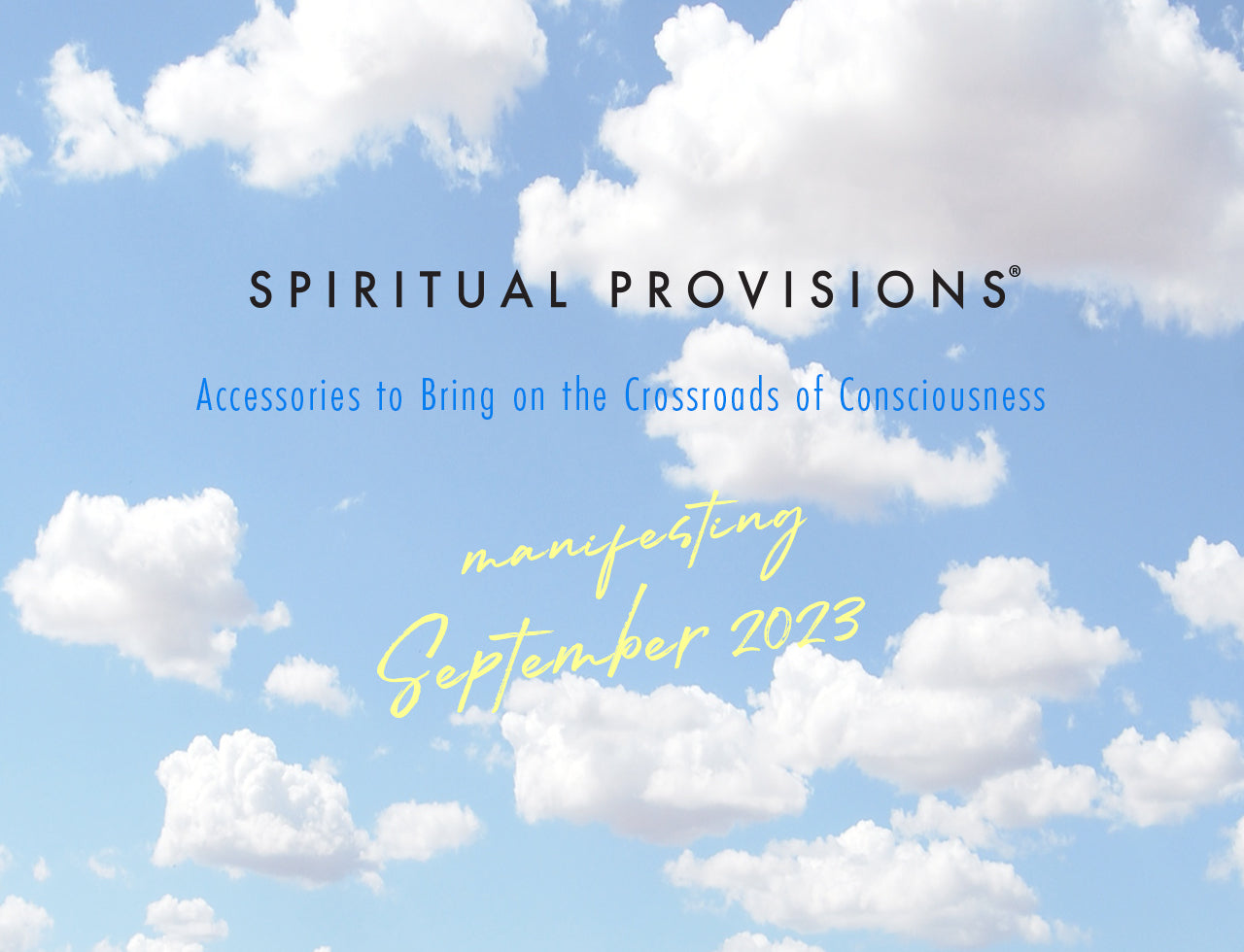 Spiritual Provisions – Spiritual Provisions
